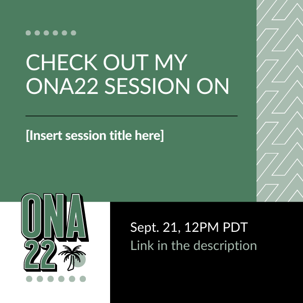 ONA22 Speaker Toolkit — ONA22